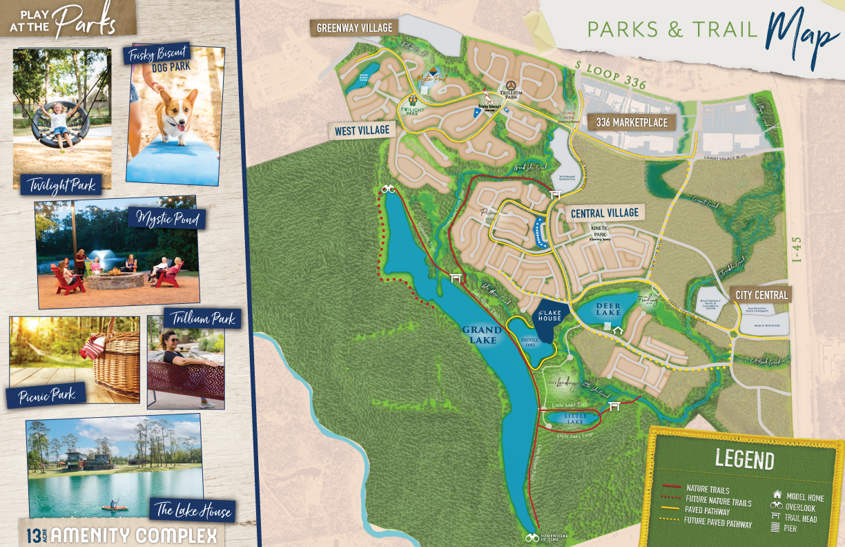 Community Trails | Grand Central Park in Conroe, TX