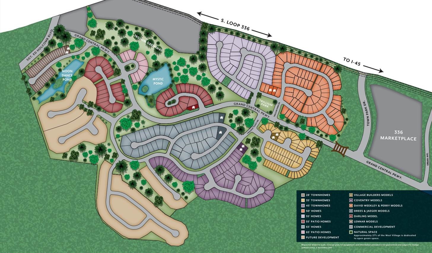 West Village | Grand Central Park | Model Homes Open Daily