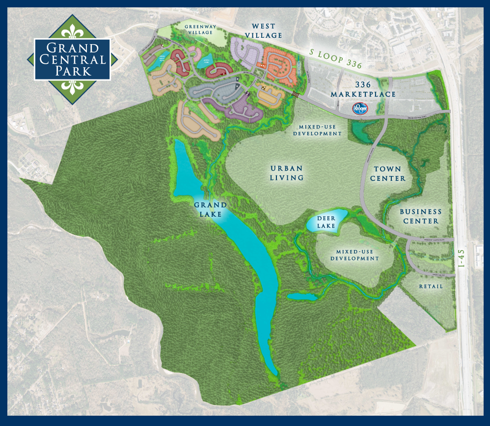 Master Plan | Grand Central Park in Montgomery County